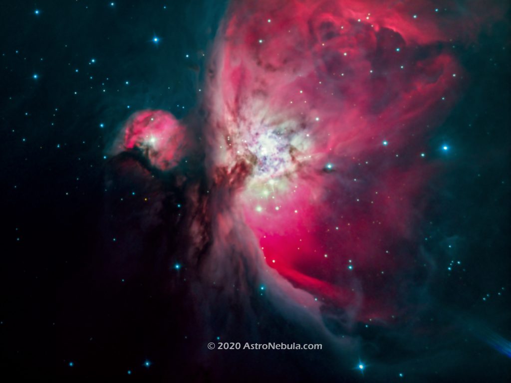 Orion Nebula M42 A Look Inside the Trapezium Cluster