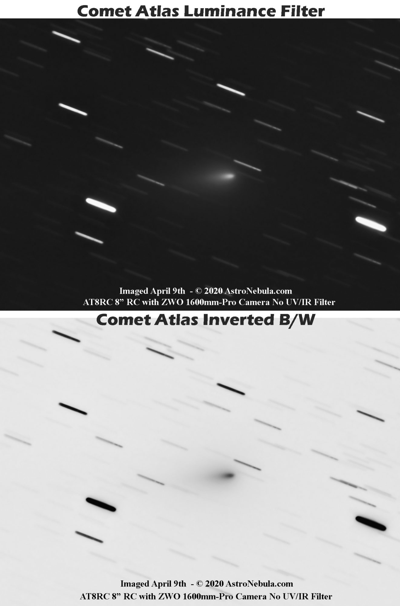How to Stack Your Image of Comet Atlas C/2019 Y4 This Spring 2020