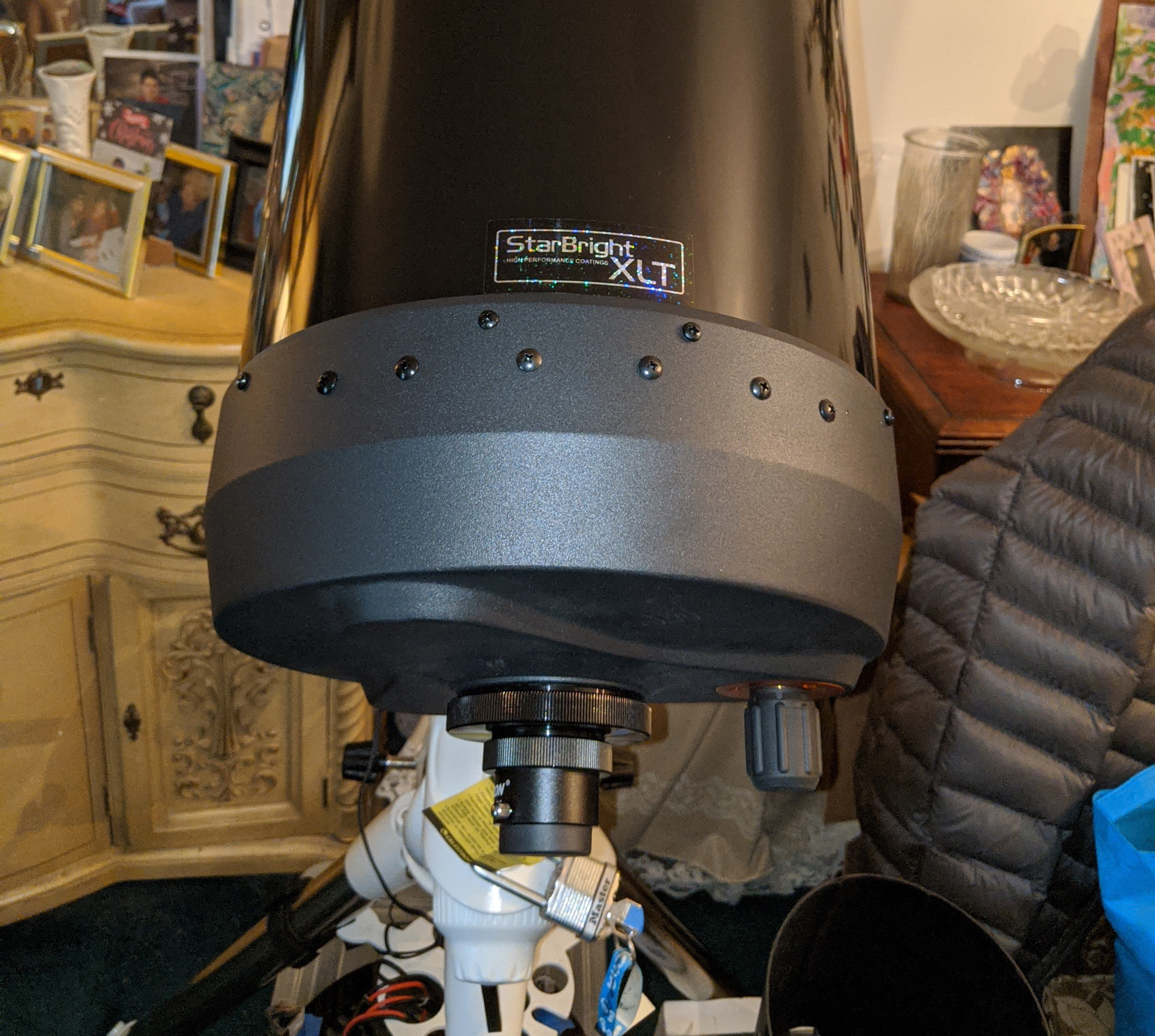 How do I connect a ZWO camera to back of C11 sct? - TheSkySearchers